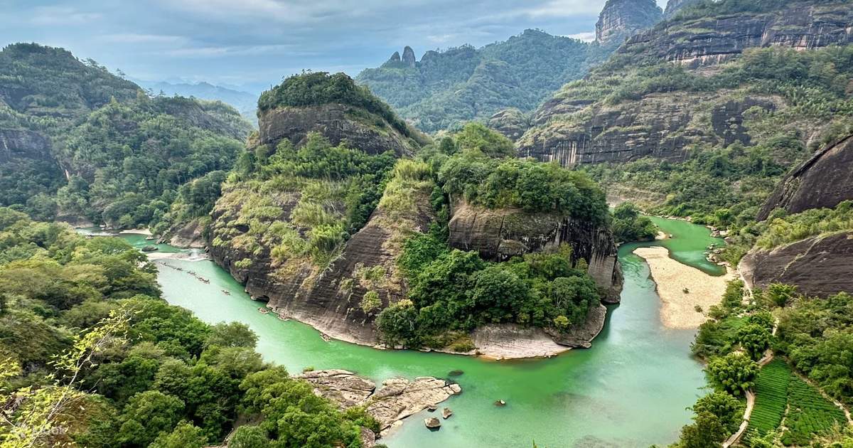 Wuyishan National Forest Park Jiuqu River Bamboo Rafting 3 Days 2 ...