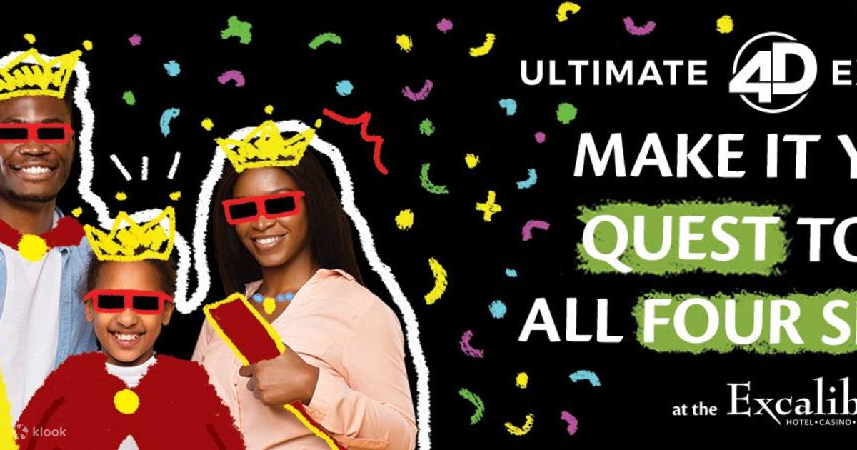 The Ultimate 4D Experience Ticket in Las Vegas - Klook India