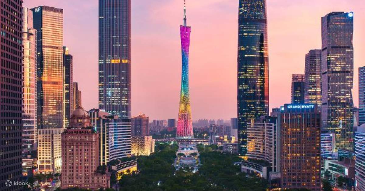 Guangzhou Private Guided Night Tour Canton Tower Pearl River Night ...