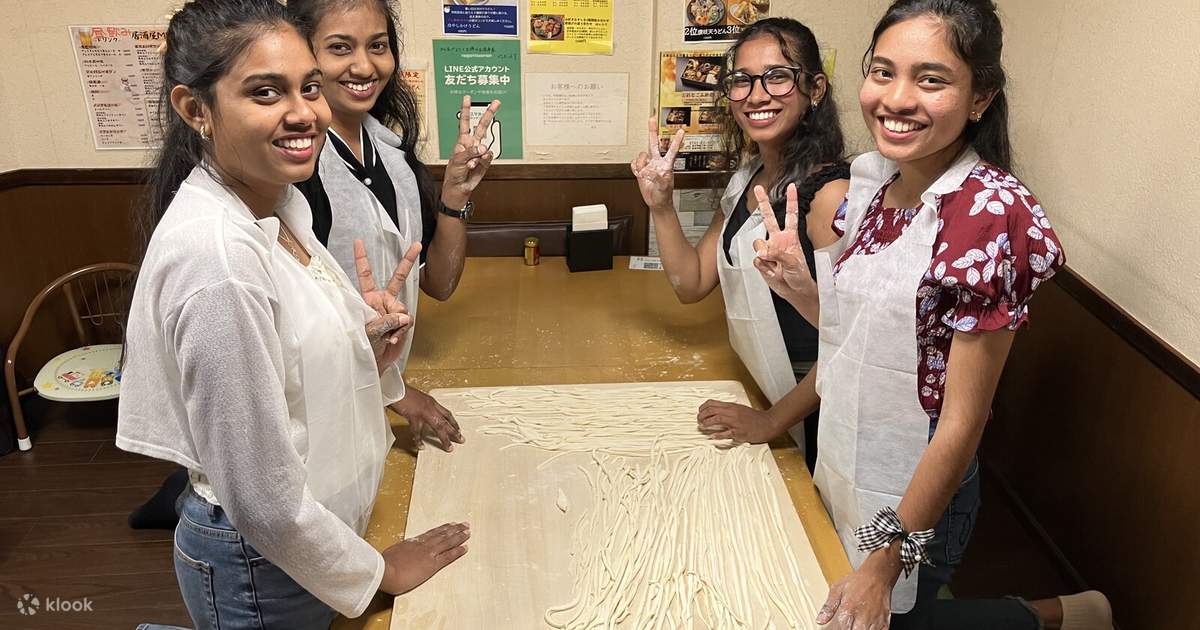 【Nara】Hand-made udon noodle experience class - Klook Россия