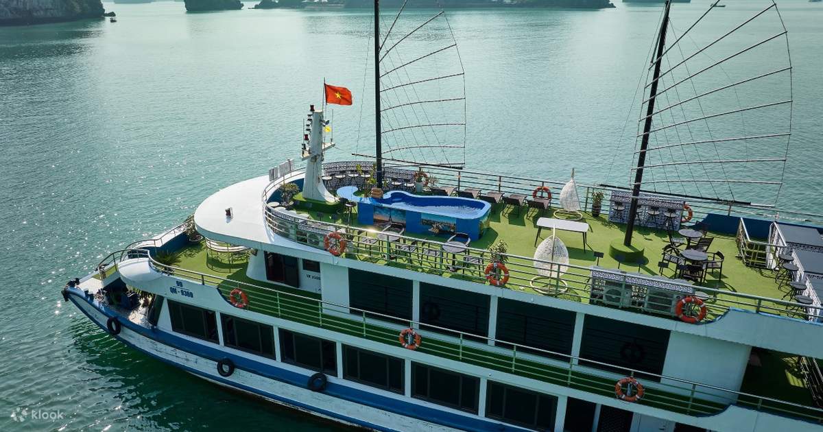 Ha Long Day Tour by 5-star Jewels of the Bay Cruise, Vietnam - Klook ...
