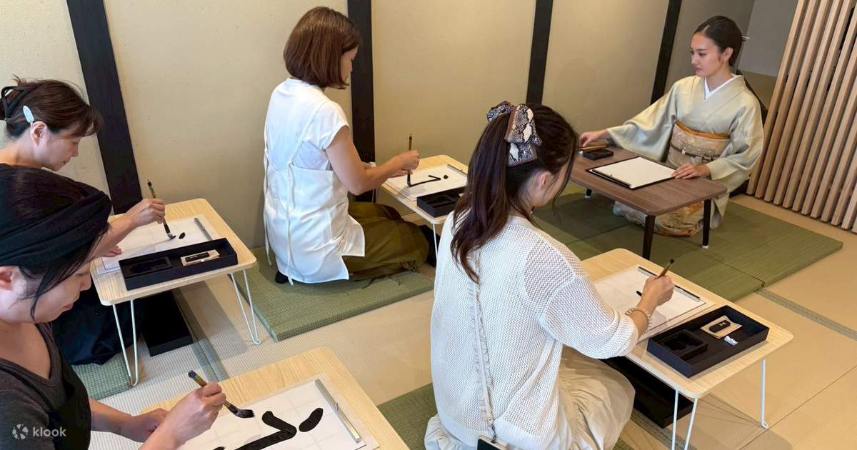 Kyoto : calligraphy experience - Klook Malaysia
