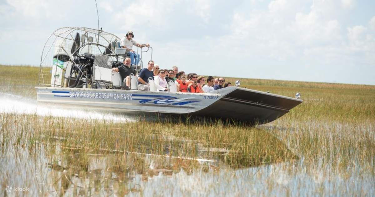 Sawgrass Recreation Park Boat Tour in Everglades - Klook Singapore