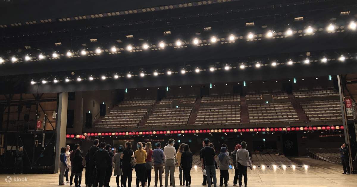 National Theatre of Japan's Backstage Tour and Kabuki Performance ...