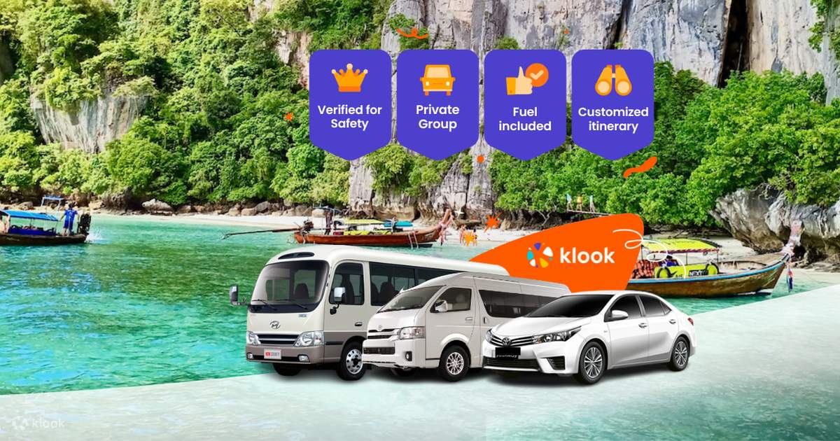 Krabi Private Car Rental with Driver by TTD - Klook