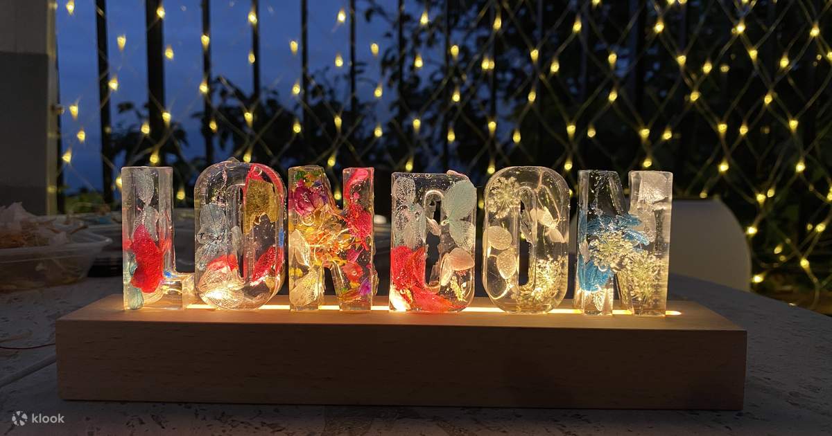 Bilik Darjah Buatan Tangan - Bengkel Lampu Malam Crystal Letter｜Bengkel ...