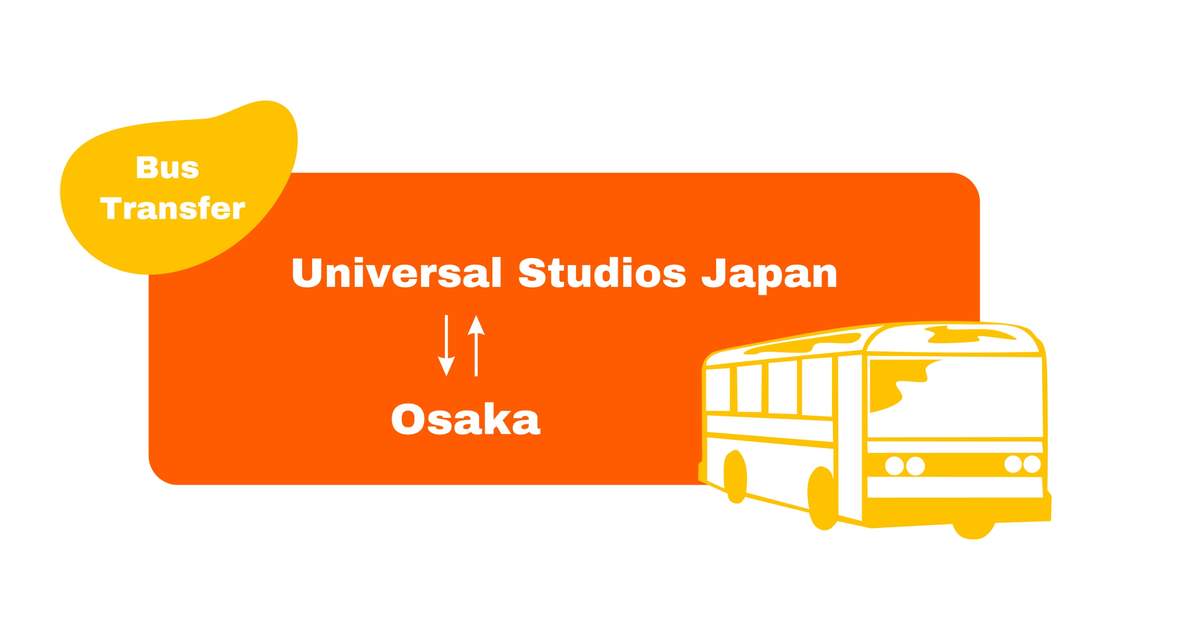Osaka Dotonbori - Universal Studio Japan Bus - Klook United States
