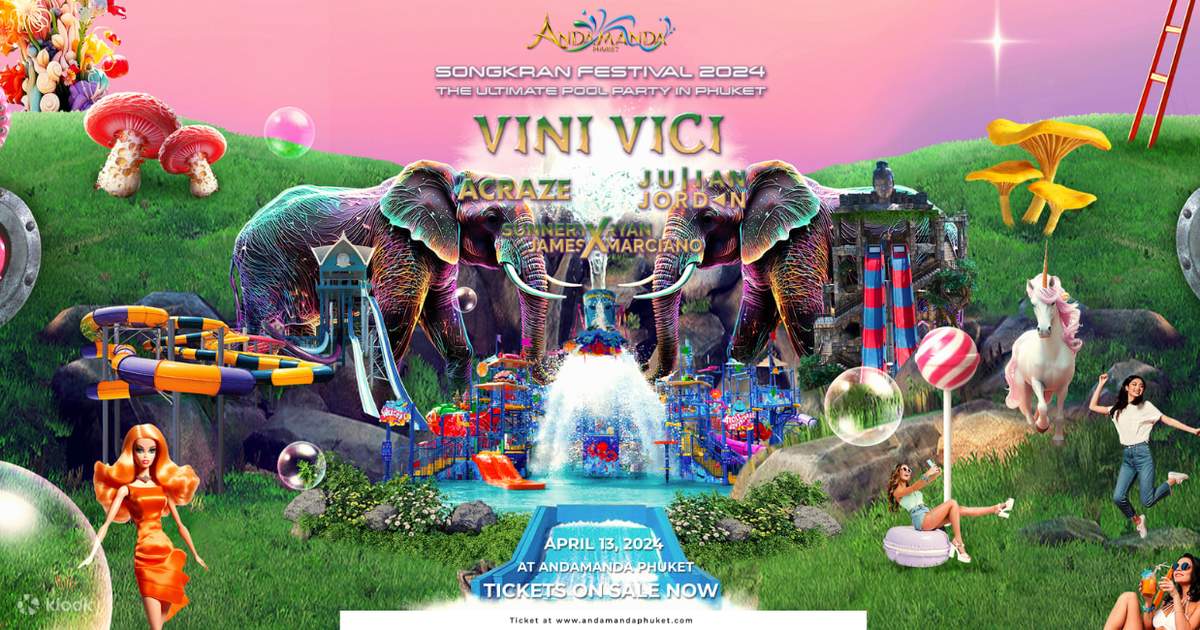Andamanda Phuket Songkran Festival 2024 - Klook United Kingdom