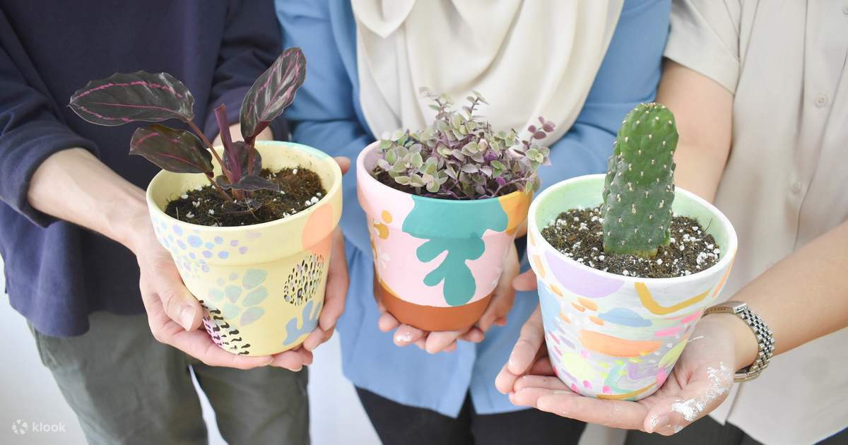 ประสบการณ์ DIY เพ้นท์หม้อดินเผา - Klook ประเทศไทย