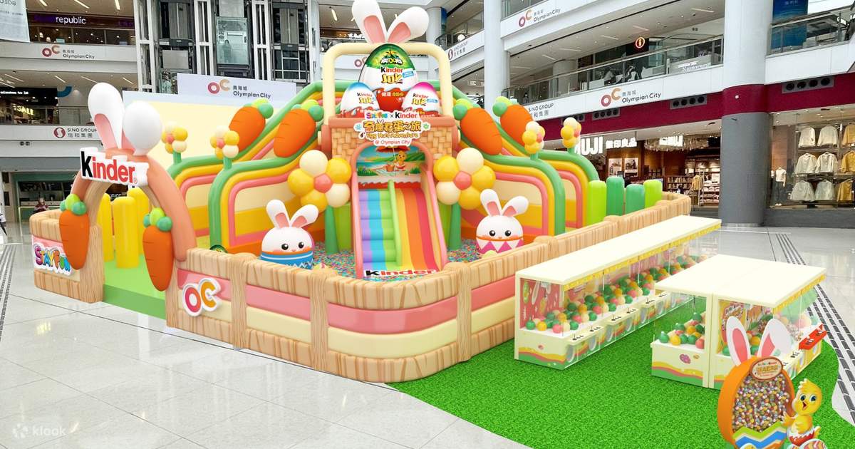 Stayfun x Kinder Easter Egg Hunt | Inflatable Playground | Booth Games ...
