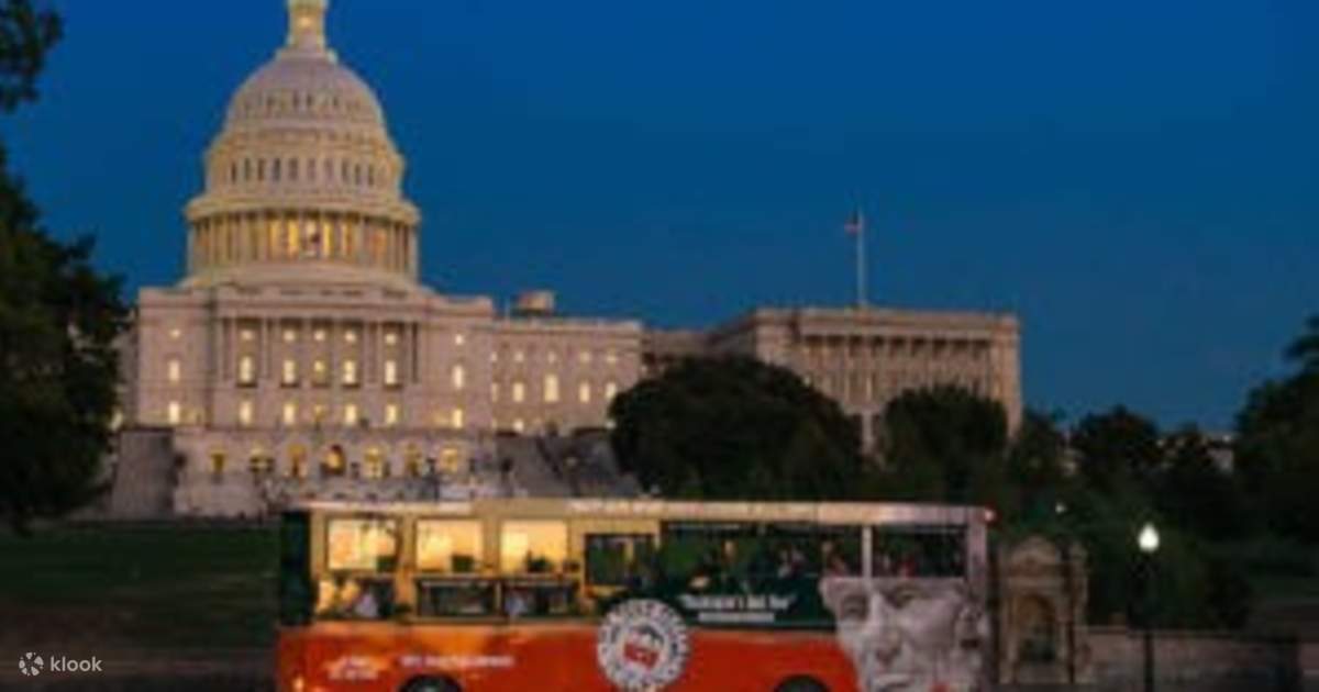 Washington DC Monuments Night Tour by Trolley - Klook United States