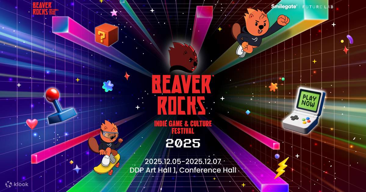 BEAVER ROCKS 2025: Indie Game & Culture Festival Ticket - Klook Singapore