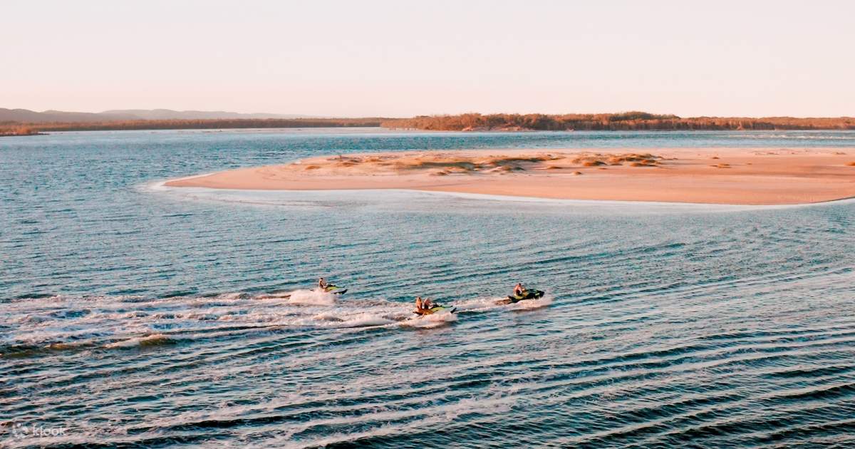 Aventure ultime de 10 heures en jet ski de Gold Coast à Moreton Island ...