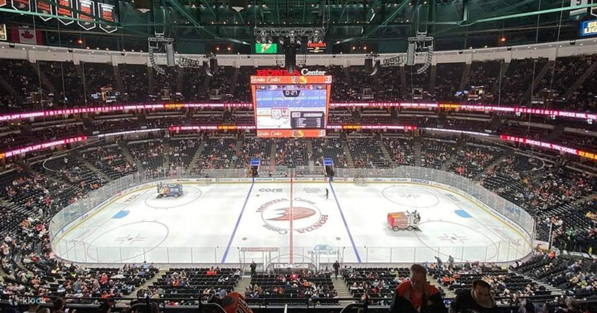 Pertandingan Hoki Es Anaheim Ducks di Honda Center - Klook Indonesia