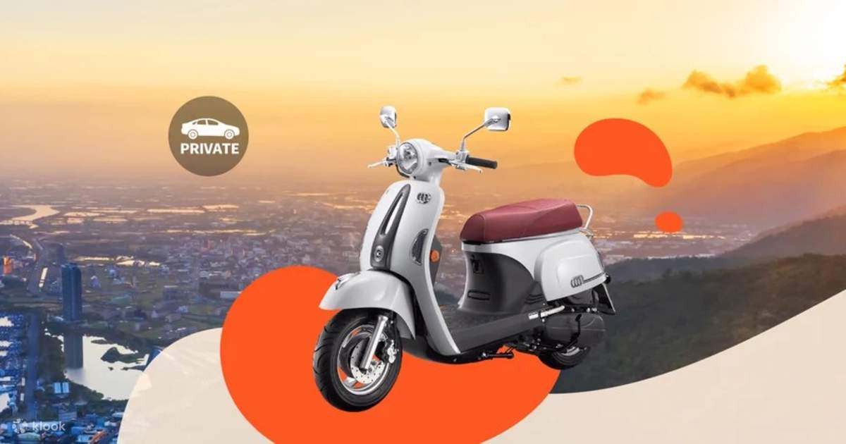New Taipei Scooter Rental: Pick-up at Banqiao HSR Station - Klook