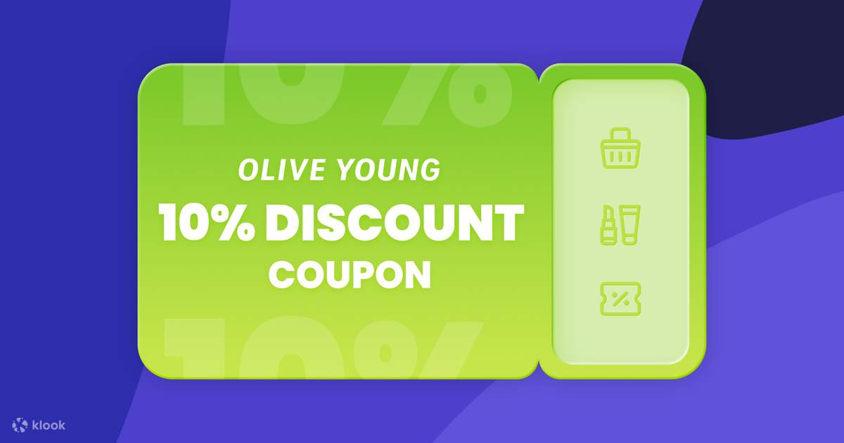 Olive Young Discount Coupon - Klook United States
