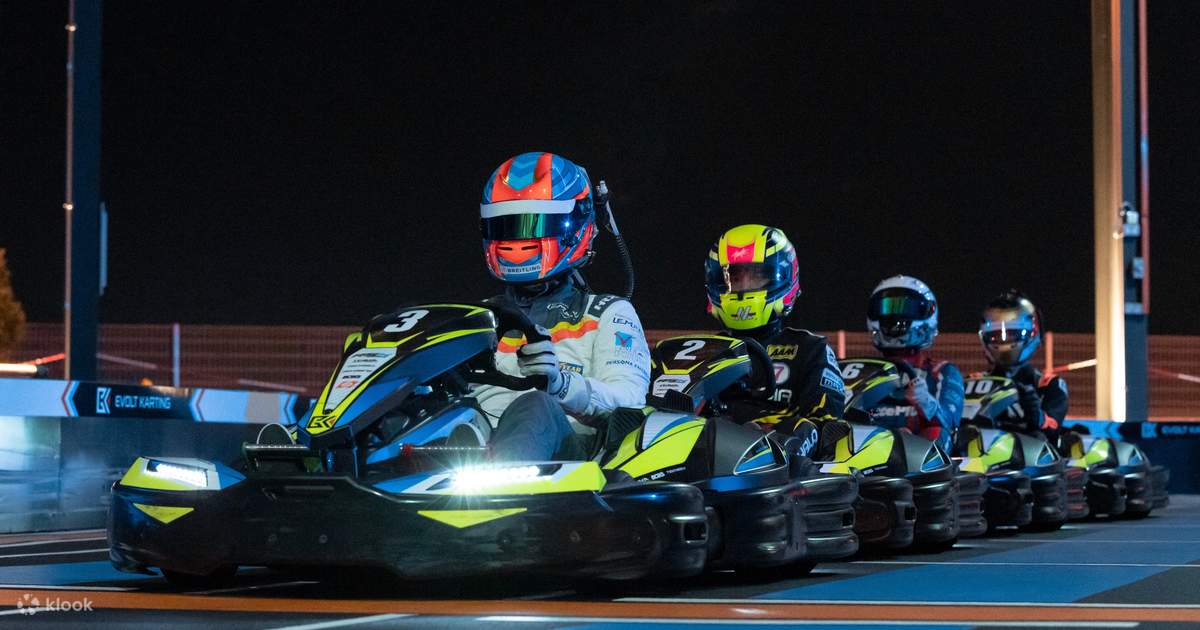 Indoor Electric Go-Karting Experience at Evolt Karting in Shah Alam ...