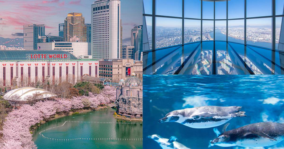 ULTRA LOTTE EXPERIENCE TOUR (Lotte World, Seoul Sky, Aquarium) - Klook ...