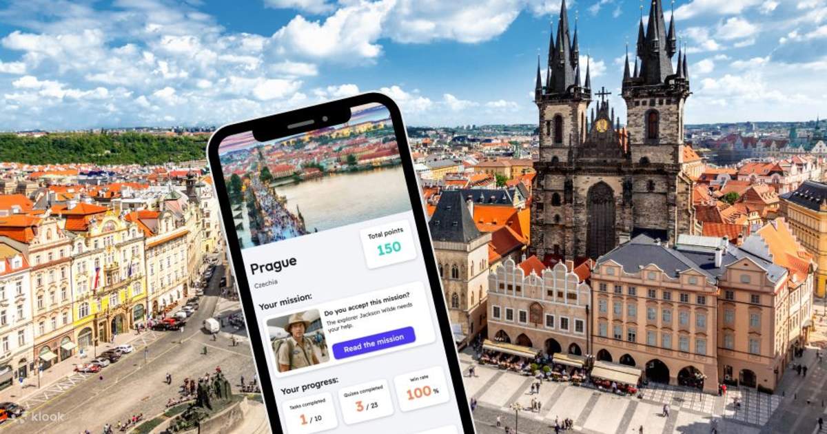Prague City Exploration Game and Tour on your Phone - Klook Estados Unidos