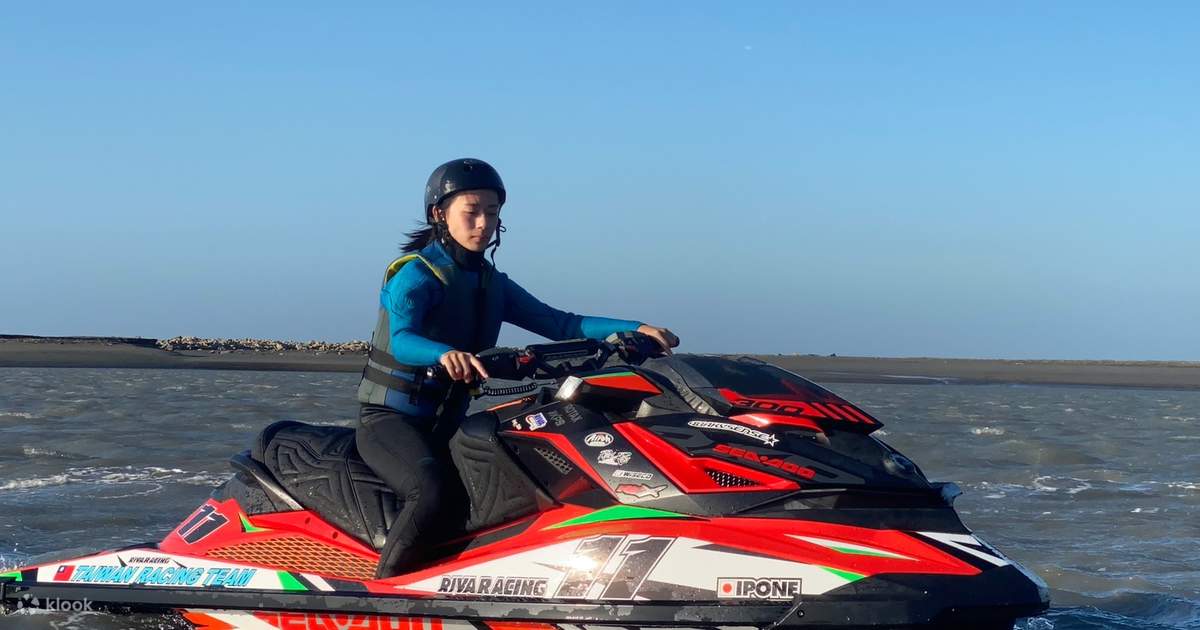 Yunlin｜Sanjoron Beach｜Grundlegender Fahrunterricht für Jetski - Klook ...