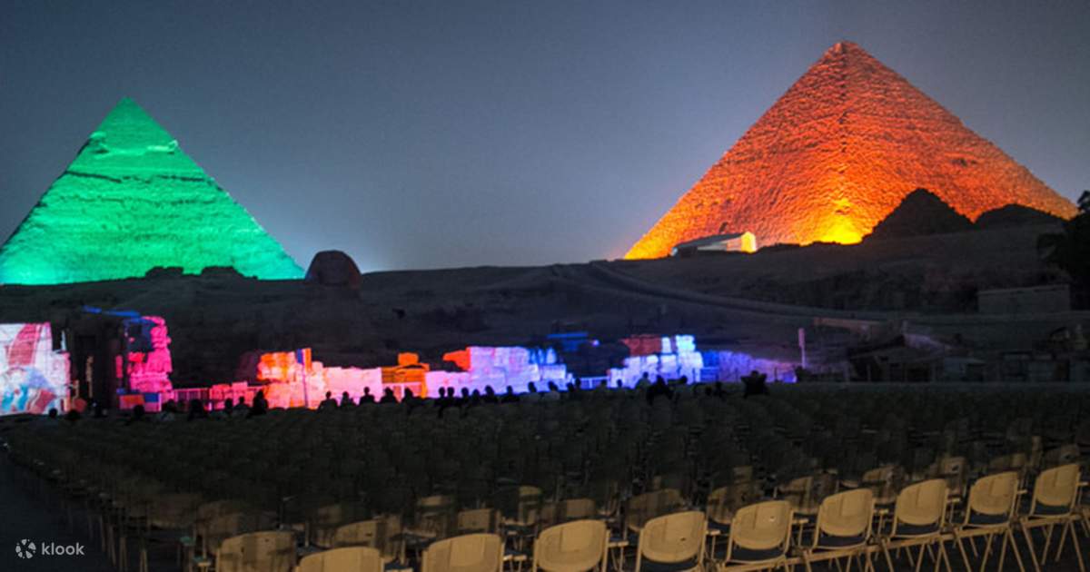 Giza Pyramids Sound Light - Klook India