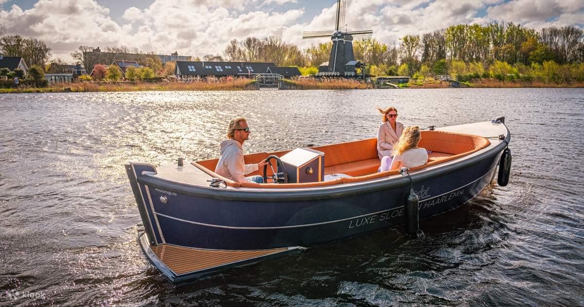 Explore Haarlem's Waterways: Guided Boat Tours and Self-Sailing ...