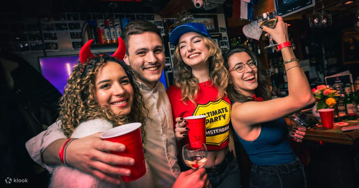 Red Light District Pub Crawl and Nightlife Experience in Amsterdam - Klook