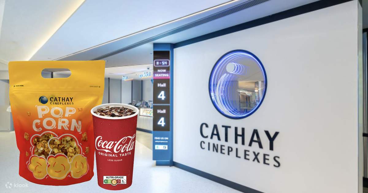 Cathay Cineplexes Popcorn Set Vouchers in Singapore - Klook Hong Kong
