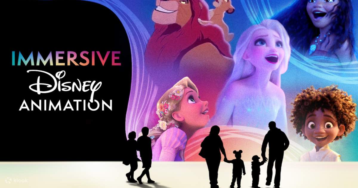 Immersive Disney Animation Ticket - Klook Singapore