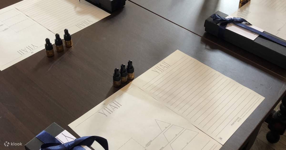 Taipei: YiiAii French Customized Perfume Workshop - Klook Singapore