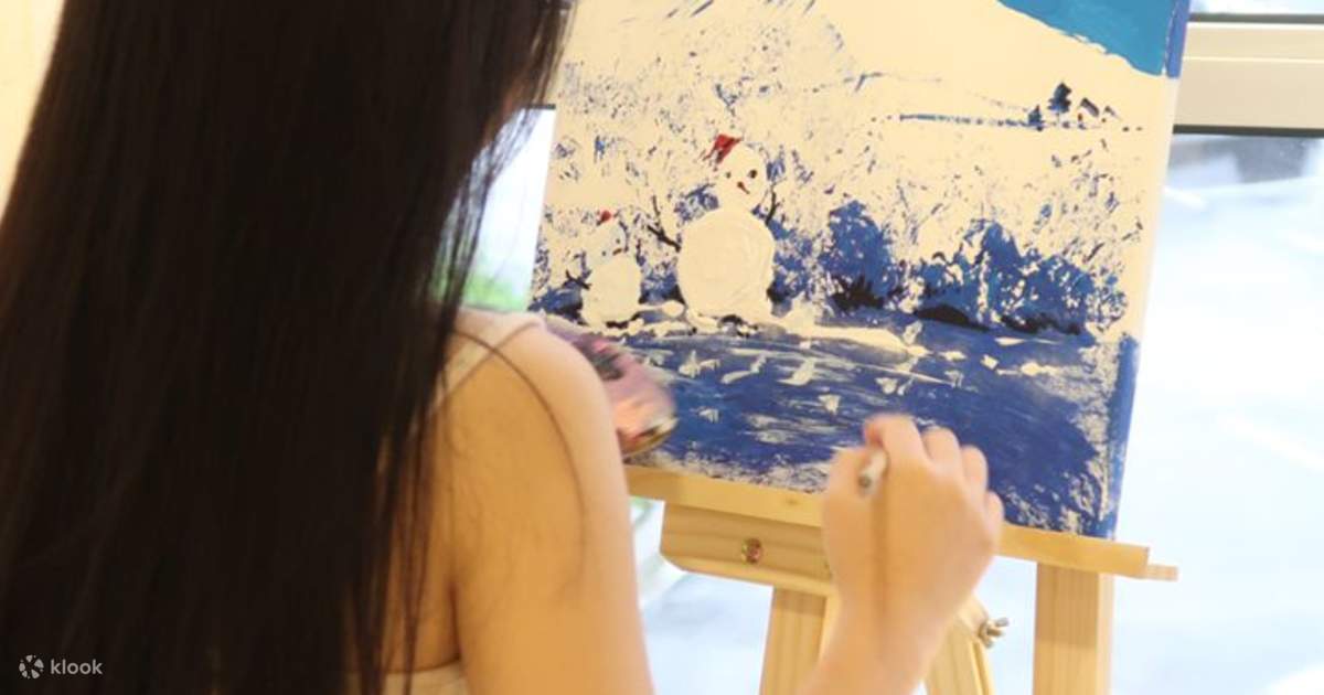 Acrylic and Quartz Painting @ Slow Day Cafe in Johor Bahru - Klook Hong ...