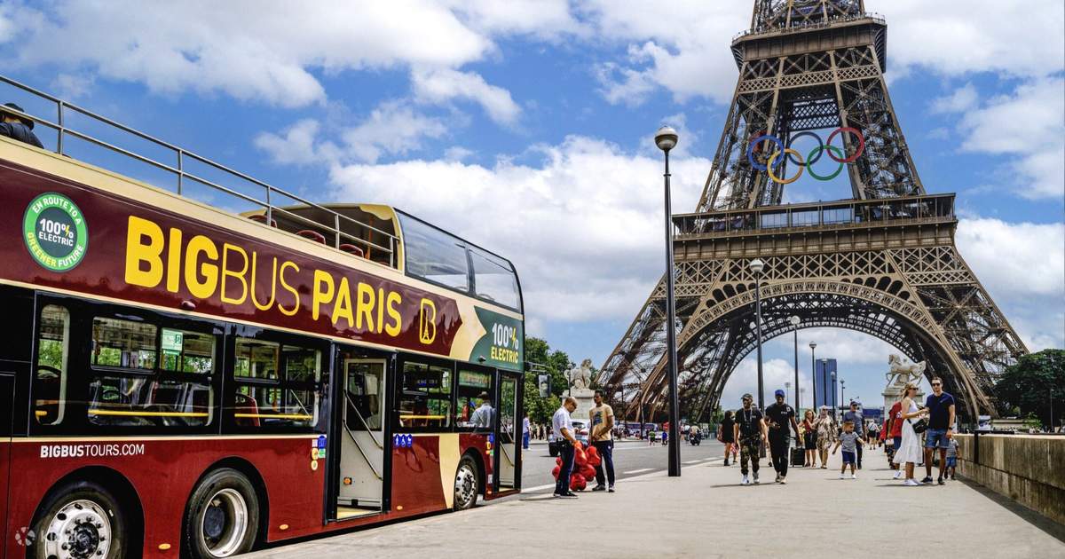 Big bus hop-on hop-off tour with Arc de Triomphe ticket - Klook United ...