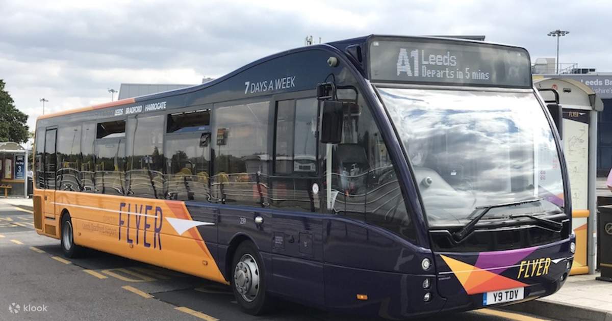 Airport Flyer from Leeds Bradford Airport (LBA) to Leeds City Center ...