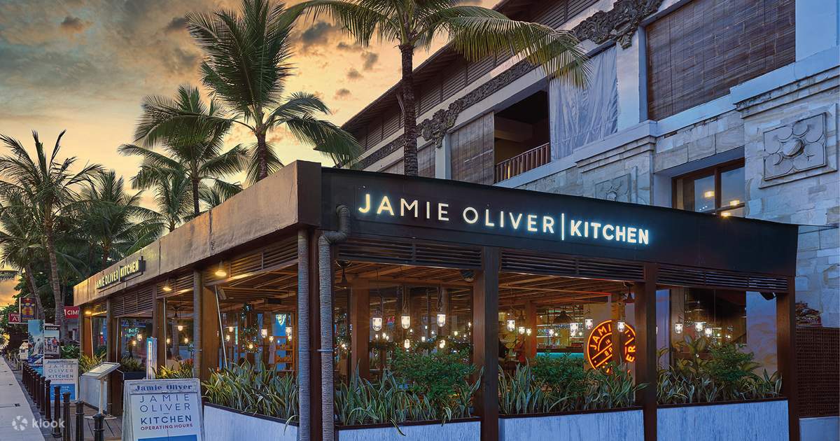 Jamie Oliver Kitchen Dining Experience in Kuta Bali - Klook
