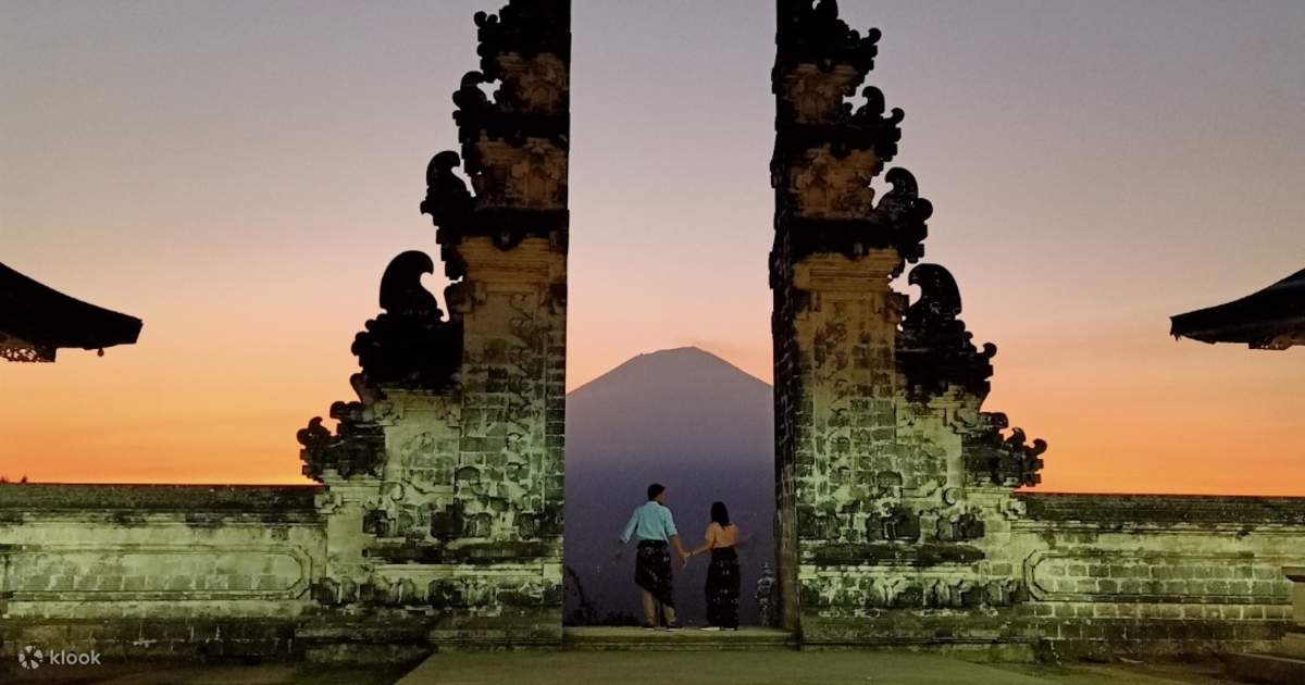 Bali Gate of Heaven Sunrise and Sunset Private Day Trip, Indonesia ...