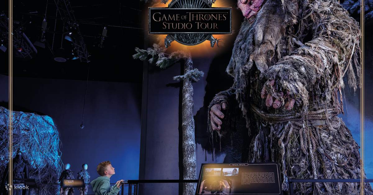 Game of Thrones Studio Tour Ticket with Return Transfer From Belfast Or ...