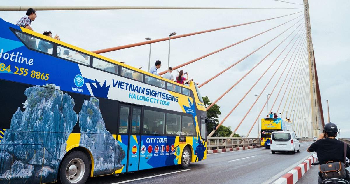 Ha Long Sightseeing Double-Decker Bus Ticket - Klook
