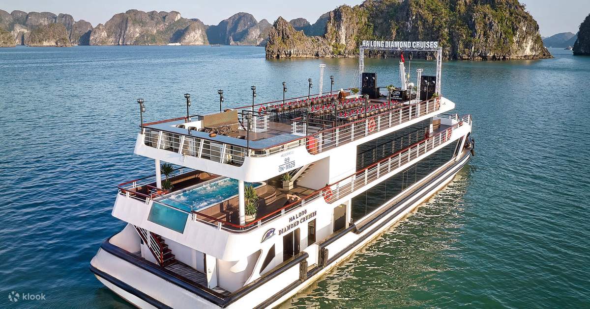 Crucero Diamond Day: Bahía de Ha Long, Cueva Sung Sot, Isla Ti Top ...