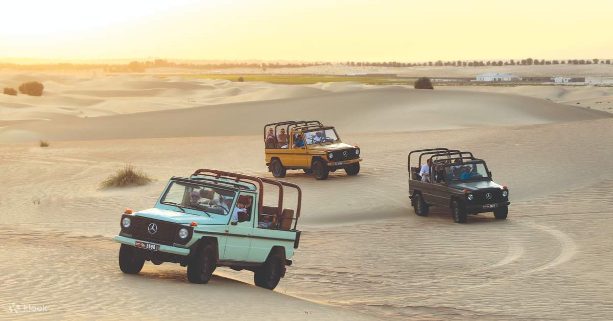 Safari dans le désert Mercedes Classic d'époque - Klook États-Unis