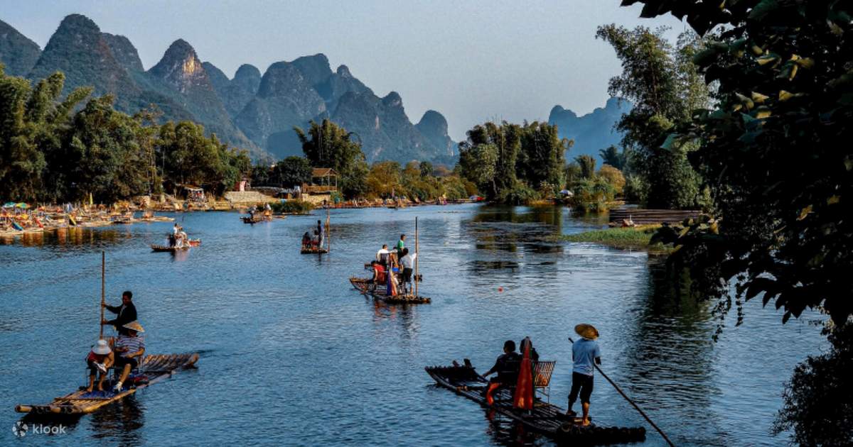 Crucero Tres Estrellas por el Río Lijiang de Guilin, Roca Plateada de ...