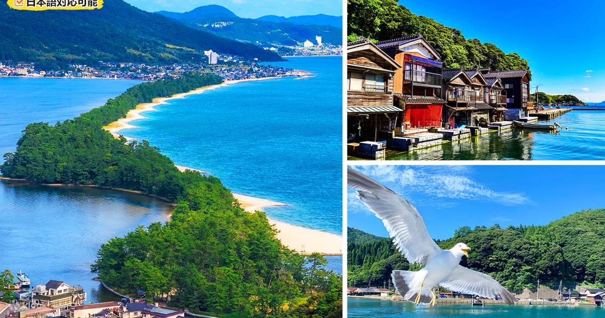 Amanohashidate, Kasamatsu Park and Ine Funaya 1-Day Bus Tour from Osaka ...