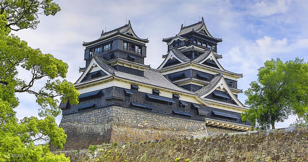 Kumamoto Castle, Mount Aso and Kumamon Square Private Day Tour ...