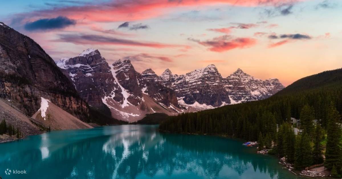 Tour ngắm bình minh ở Hồ Moraine từ Banff hoặc Canmore - Klook Việt Nam