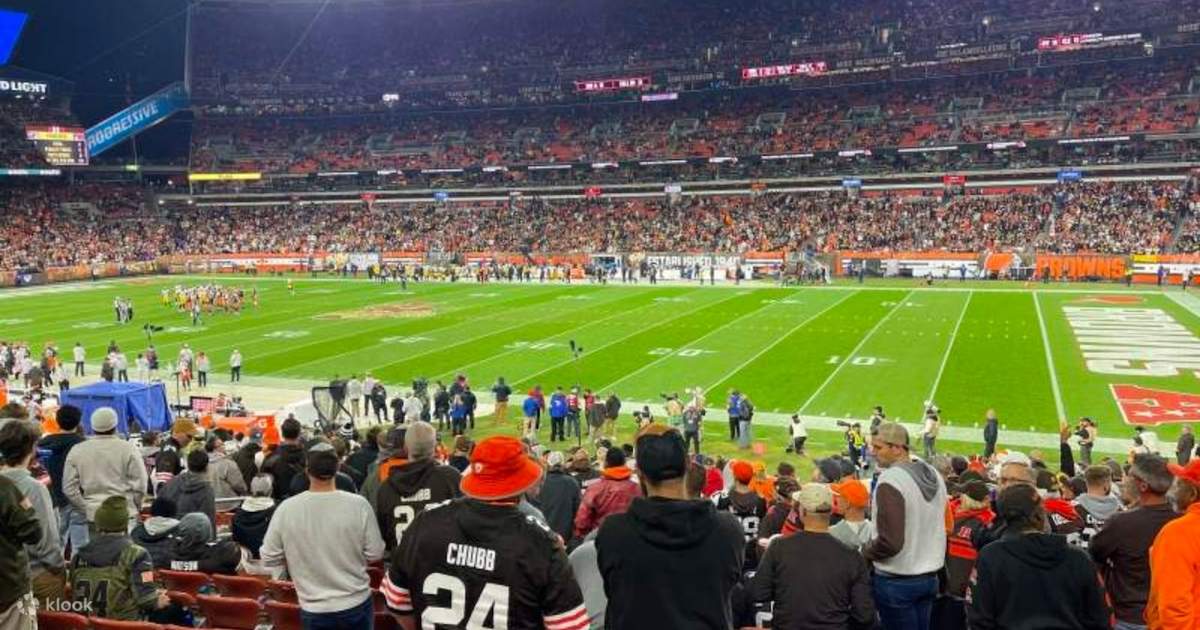 Cleveland Browns Football Game at Cleveland Browns Stadium - Klook ...