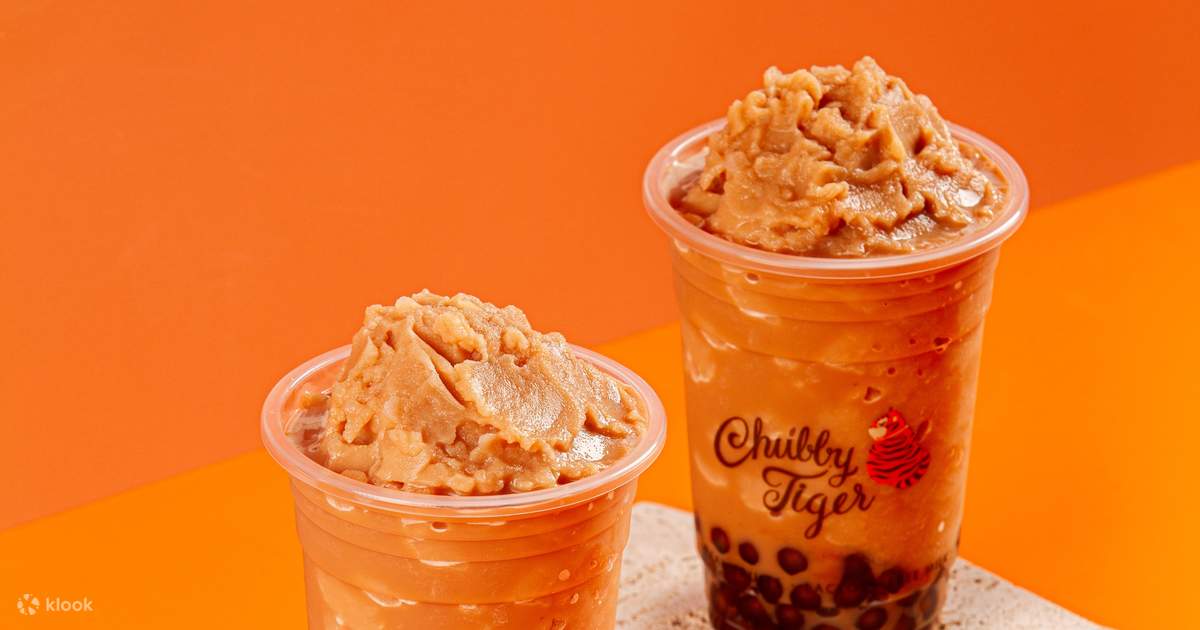 Signature Tea Drink | Chubby Tiger Central World Bangkok - Klook