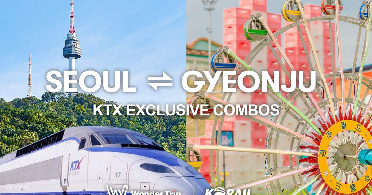 Seoul - Gyeongju KTX Train Ticket - Klook