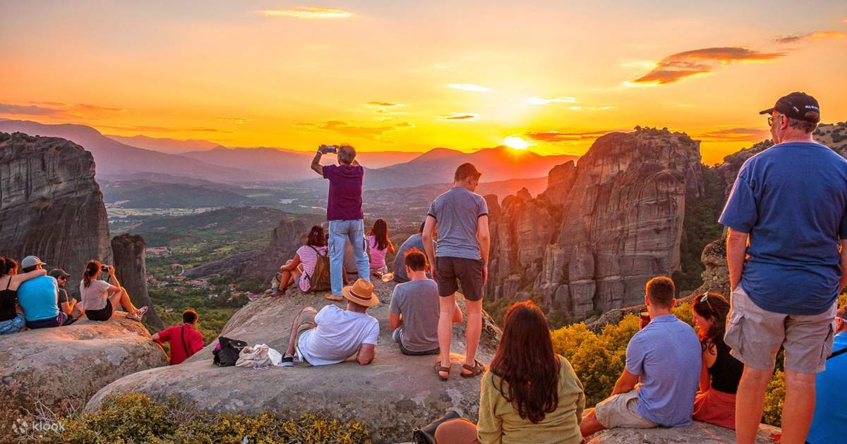Meteora sunset tour with monastery and caves visit - Klook