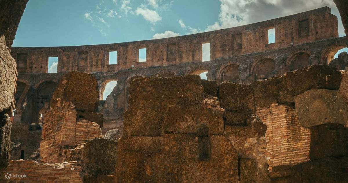 Colosseum, underground, and arena floor tour in Rome - Klook Estados Unidos