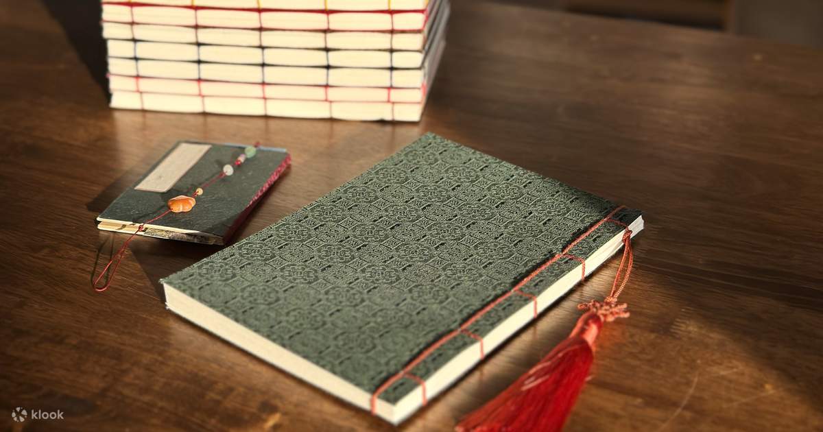 Korean Traditional Notebook Making Class - Klook