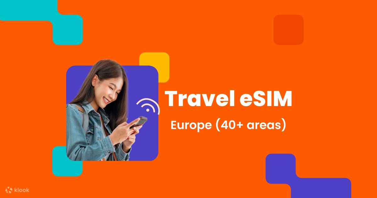 eSIM high-speed Internet access in many European countries (QR code is ...